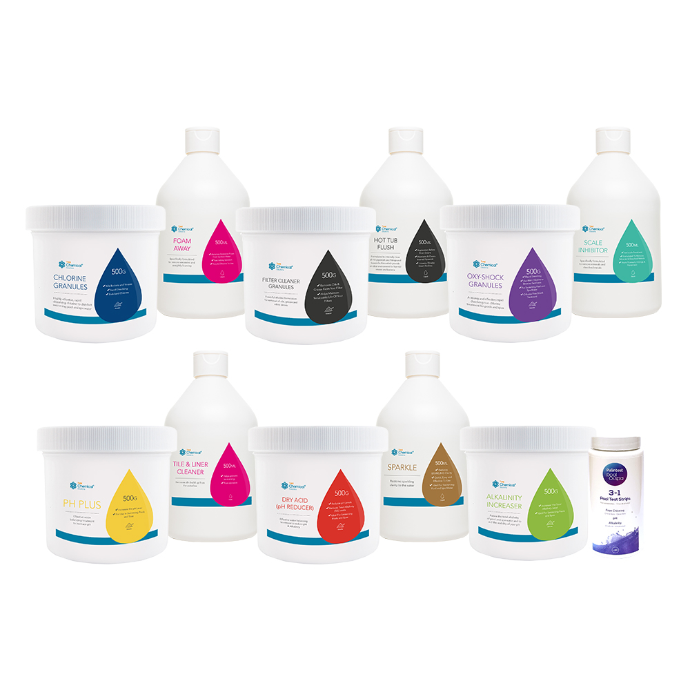 Premium Plus Chlorine Starter Kit - Total Chemical Solutions